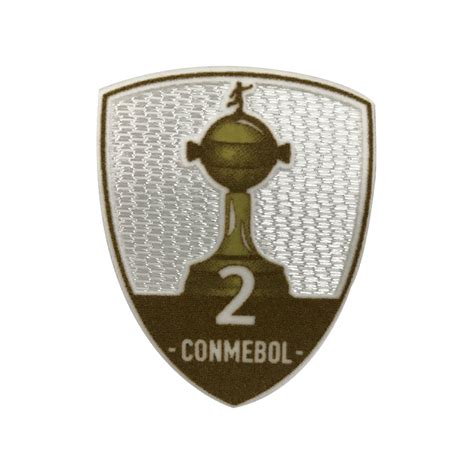 Patch 2 Titulos Libertadores 2020 Oficial Conmebol Kit Club