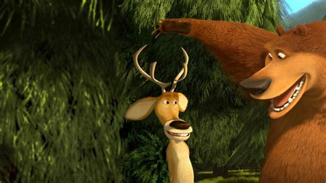 Endearing Boog And Elliot Open Season Wallpaper Wallpapersok