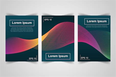 Diseño De Portada Vector Premium