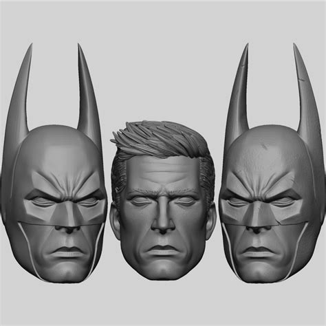 3d File Batman Custom Head Kit 🦸 ・3d Printing Idea To Download・cults