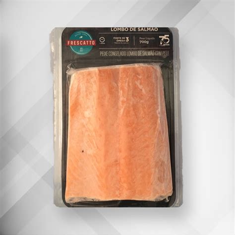 Lombo De Salmão 700g Tokyo Produtos Orientais