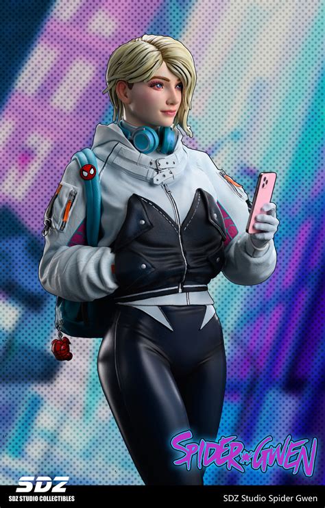 Spider Gwen SDZ Studio TOYz Mô hình cao cấp mô hình chính hãng
