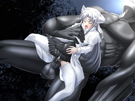 Perceptron White Len Tsukihime Melty Blood Tsukihime Silver Hair Game Cg Babe Girl