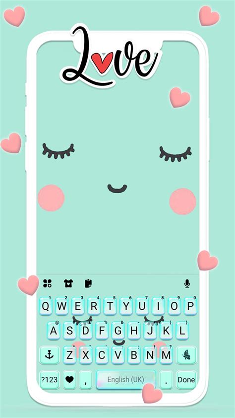 Cute Sweet Face Keyboard Theme Apk For Android Download