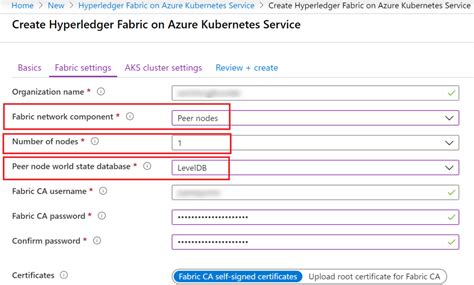 Create Hyperledger Fabric Consortium Using Azure Kubernetes Service Aks Template Part 1 Blog