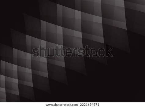 Abstract Geometric Diagonal Pattern Black White Stock Vector Royalty