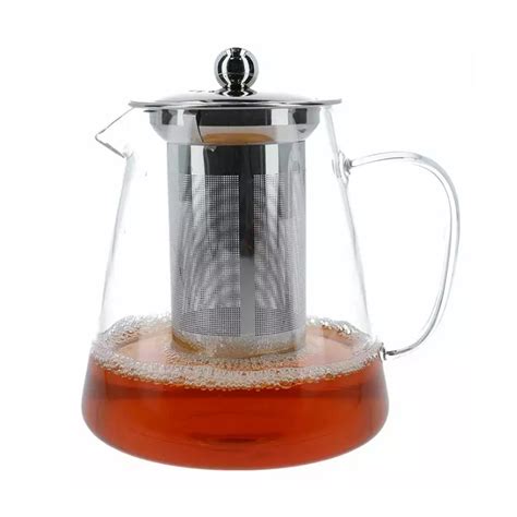 Szklany dzbanek z zaparzaczem i pokrywką 950 ml Basilur Tea Sklep