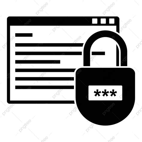 Program Vector Png Images Secured Program Icon Simple Vector Screen
