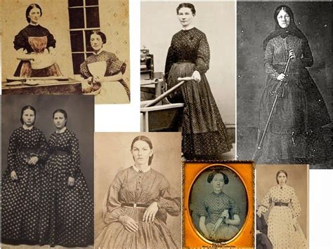 Victorian Working Class Women Costume Diaries 1840s Work Dress