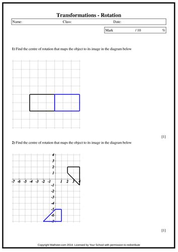 Rotation Teaching Resources