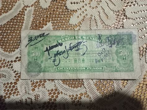 Cesar Pedraza On Twitter El Billete Firmado Por💗 Nuvia Ouo