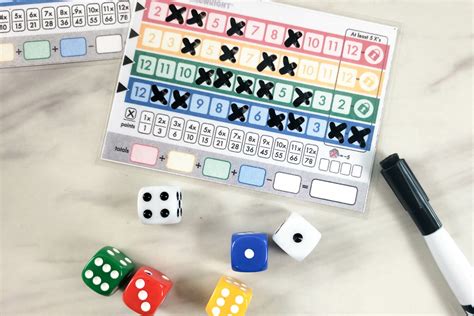 How To Play Qwixx Rules 10 Dice Game Variations A Moms Take