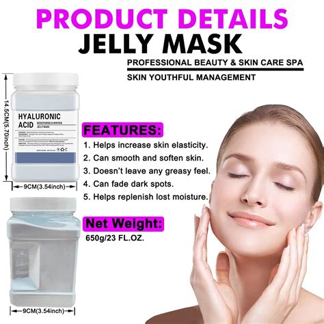 Buy Poztl Jelly Mask Powder For Facials Lavender Soothing Jelly Facial