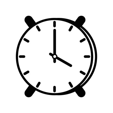 Clock Icon Simple 14167647 Vector Art At Vecteezy