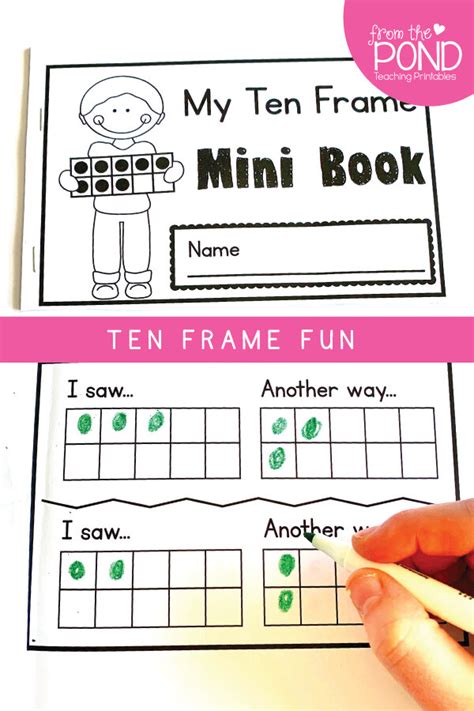 Ten Frame Activities — From The Pond