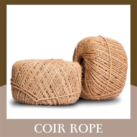 Vietnam Coconut Coir Ropes For Geo Textile Weaving Brown Coco Fiber