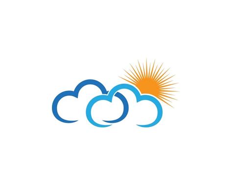 Premium Vector Cloud Logo Template