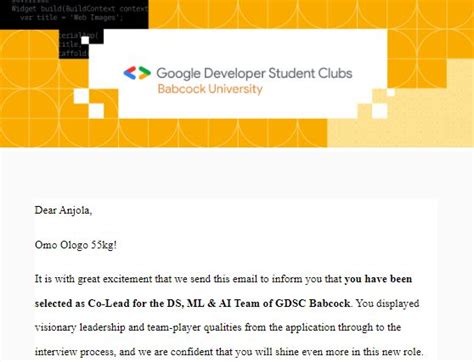 Anjolaoluwa Ajayi On Linkedin Gdscbabcock Datascience