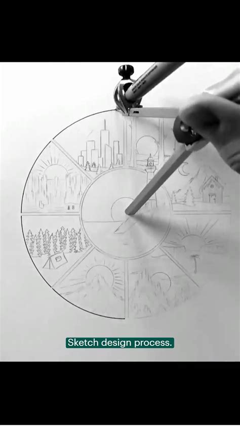 Sketch Design Process Sketch Design Design Process Colorful Drawings