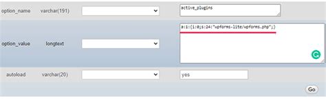 Cómo activar activar plugins de WordPress desde la base de datos