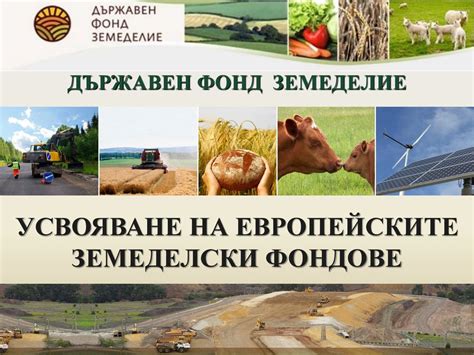 ДЪРЖАВЕН ФОНД ЗЕМЕДЕЛИЕ УСВОЯВАНЕ НА ЕВРОПЕЙСКИТЕ ЗЕМЕДЕЛСКИ ФОНДОВЕ