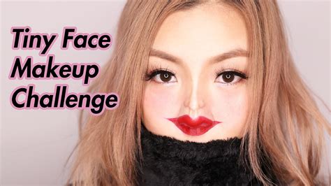 Tiny Face Makeup Challenge Hiddie T Youtube