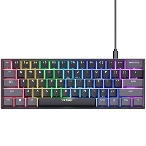 Köp Trust English Keyboard Nordisk Layout Acira Mini På