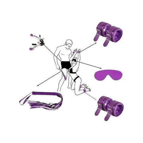 Shop Generic 15pcs Bdsm Bondage Sex Kit Sex Toys Butt Plug Butt Plug Kit Purple Online Jumia
