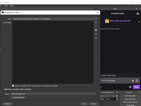 Creating New Source In OBS Issue Bozbez Win Capture Audio GitHub
