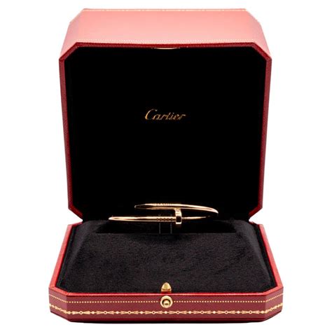 Cartier 18k Rose Gold Juste Un Clou Bracelet For Sale At 1stdibs