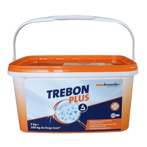 Detergent profesional pudra Trebon Plus, Cutie 5 kg, 100 spalari - eMAG.ro