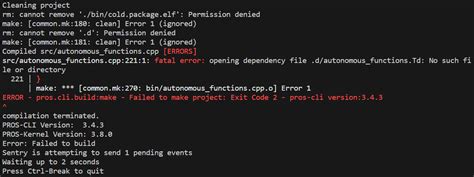Pros Project Not Building On Vscode Windows 11 Work Or School Account