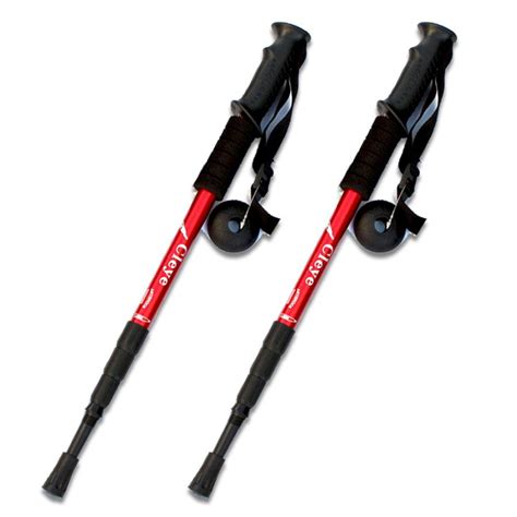 トレッキングポール 2本セット 軽量 登山用ストック ウォーキングポール 登山 アルミ製 I型 伸縮 長さ調整 登山杖 登山 ハイキング