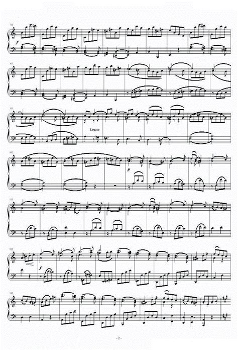 Piano Forest 钢琴谱 简谱