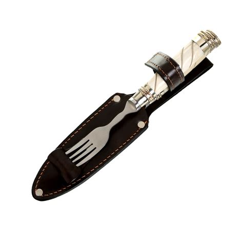 Picnic Set Cow Bone Handles And Wire Pampas Way