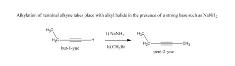 [solved] 8 Draw The Major Organic Product From Reaction Of 1 Butyne Course Hero