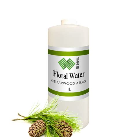 Cedarwood Atlas Floral Water Organic SMSOrganics Pure Essential Oils