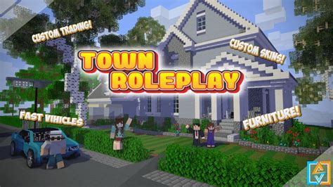 Town Roleplay By Wildphire Minecraft Marketplace Map Minecraft