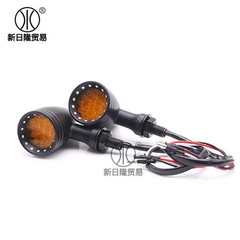 摩托車轉向燈led轉燈方向燈 哈雷猴子狒狒復古轉彎燈 12v改裝通用現貨汽機車零件配件改裝 Yahoo奇摩拍賣
