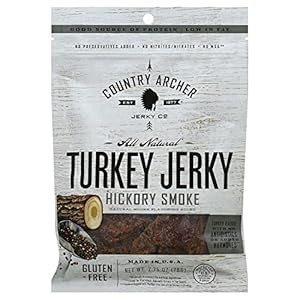 Amazon Country Archer Turkey Jerky Hickory Smoke 2 75 Ounce Bag 12