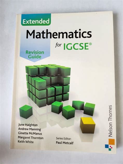 Igcse Maths Revision Guide Hobbies And Toys Books And Magazines