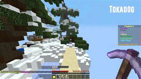 Hacker Eggwars Kill Auraantinockback Cubecraftgames Youtube