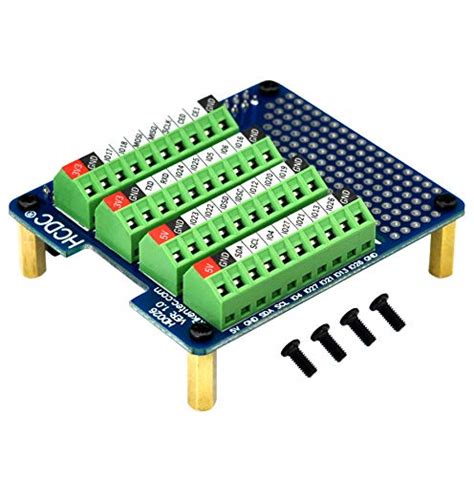 Rpi Screw Terminal Block Breakout Hat Module For Raspberry Pi A 3a B