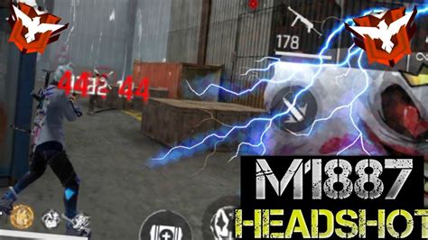 M1887 Headshot Video Garena Free Fire😈 Youtube