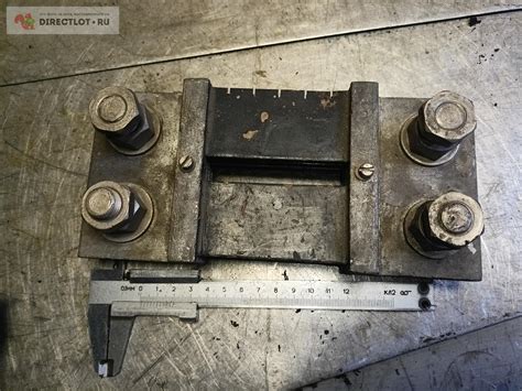 Большой токовый шунт 1000А 75мВ с болтами, 1958г. 75ШС ГОСТ 8042-56 ...