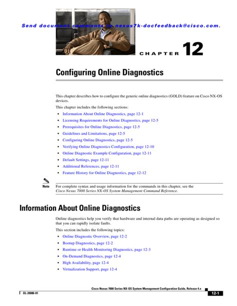Configuring Online Diagnostics