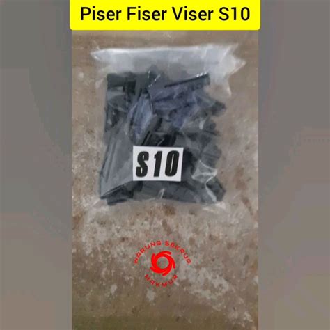 50 Pcs Piser S10 Fiser S10 Viser Tembok 10mm Lazada Indonesia