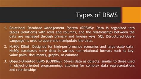 Introduction To Database Management Systems Ppt