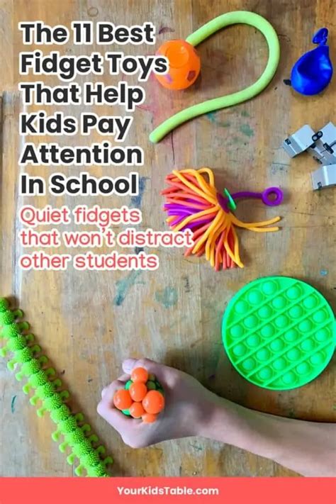 The Best Fidget Toys For School That Help With Wiggles And Attention