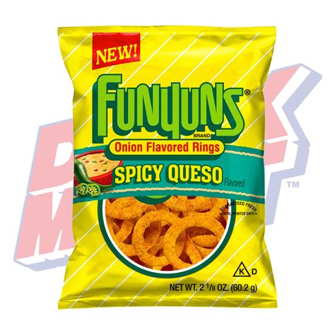 Funyuns Spicy Queso 2 1 8oz Dank Mart